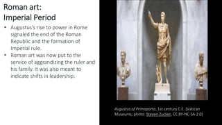 Ancient Roman Art powerpoint presentation | PPTX