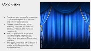 Ancient Roman Art PowerPoint Slideshow for students | PPTX