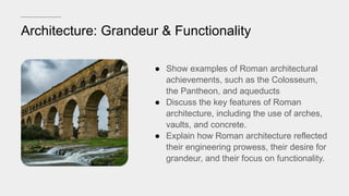 Ancient Roman Art PowerPoint Slideshow for students | PPTX