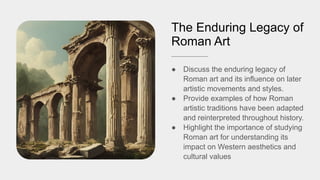 Ancient Roman Art PowerPoint Slideshow for students | PPTX