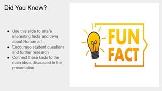 Ancient Roman Art PowerPoint Slideshow for students | PPTX