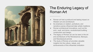 Ancient Roman Art PowerPoint Slideshow for students | PPTX