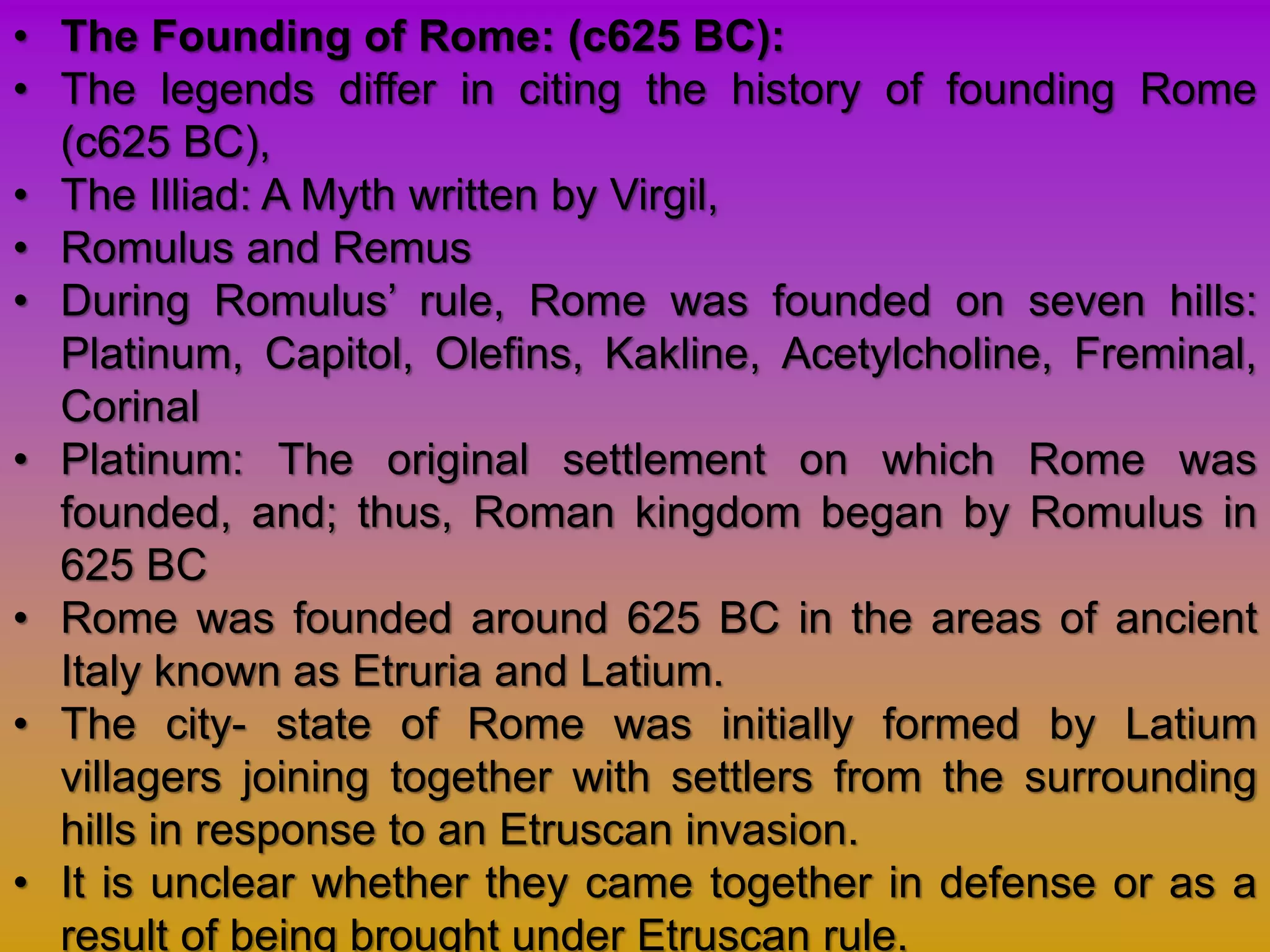 Ancient Roman Civilization | PPT