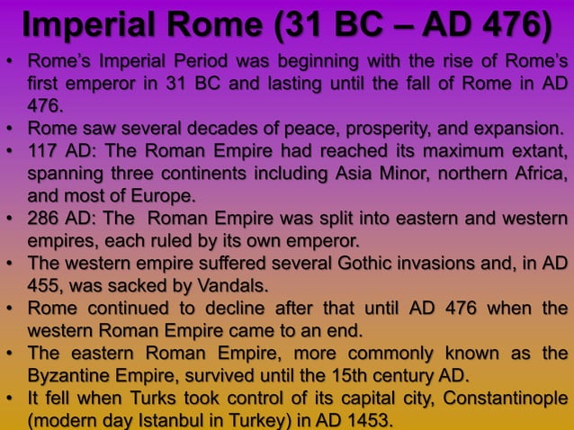 Ancient Roman Civilization | PPT