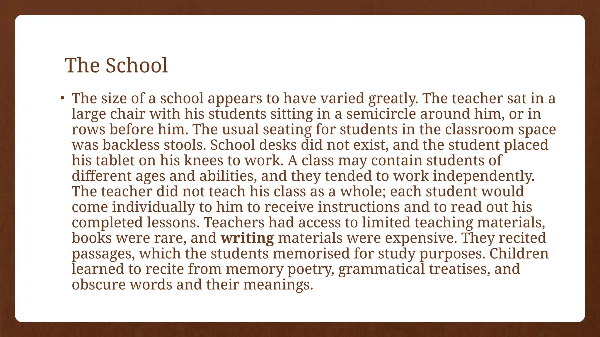 Ancient Roman Education.pptx for the subject Foundations of Education ...