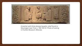 Ancient Roman Education.pptx for the subject Foundations of Education ...