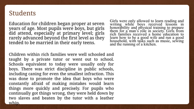 Ancient Roman Education.pptx for the subject Foundations of Education ...