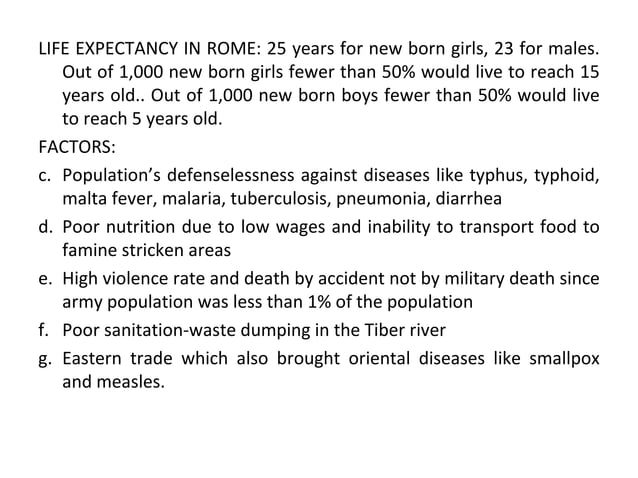 Ancient roman life | PPT