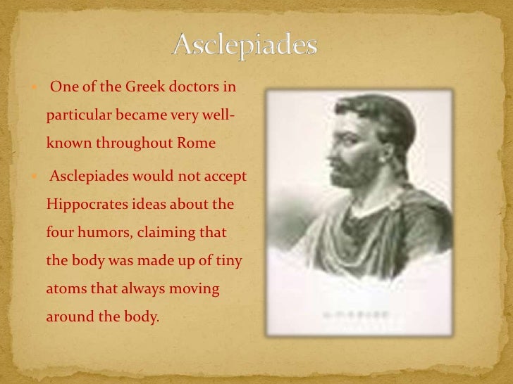 Ancient Roman Medicine Final