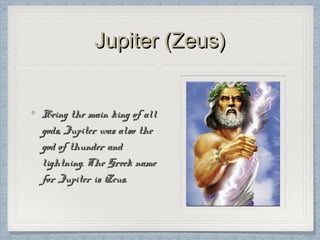 Ancient Roman Mythology PPT | PPT | Hinduism | Religion & Spirituality