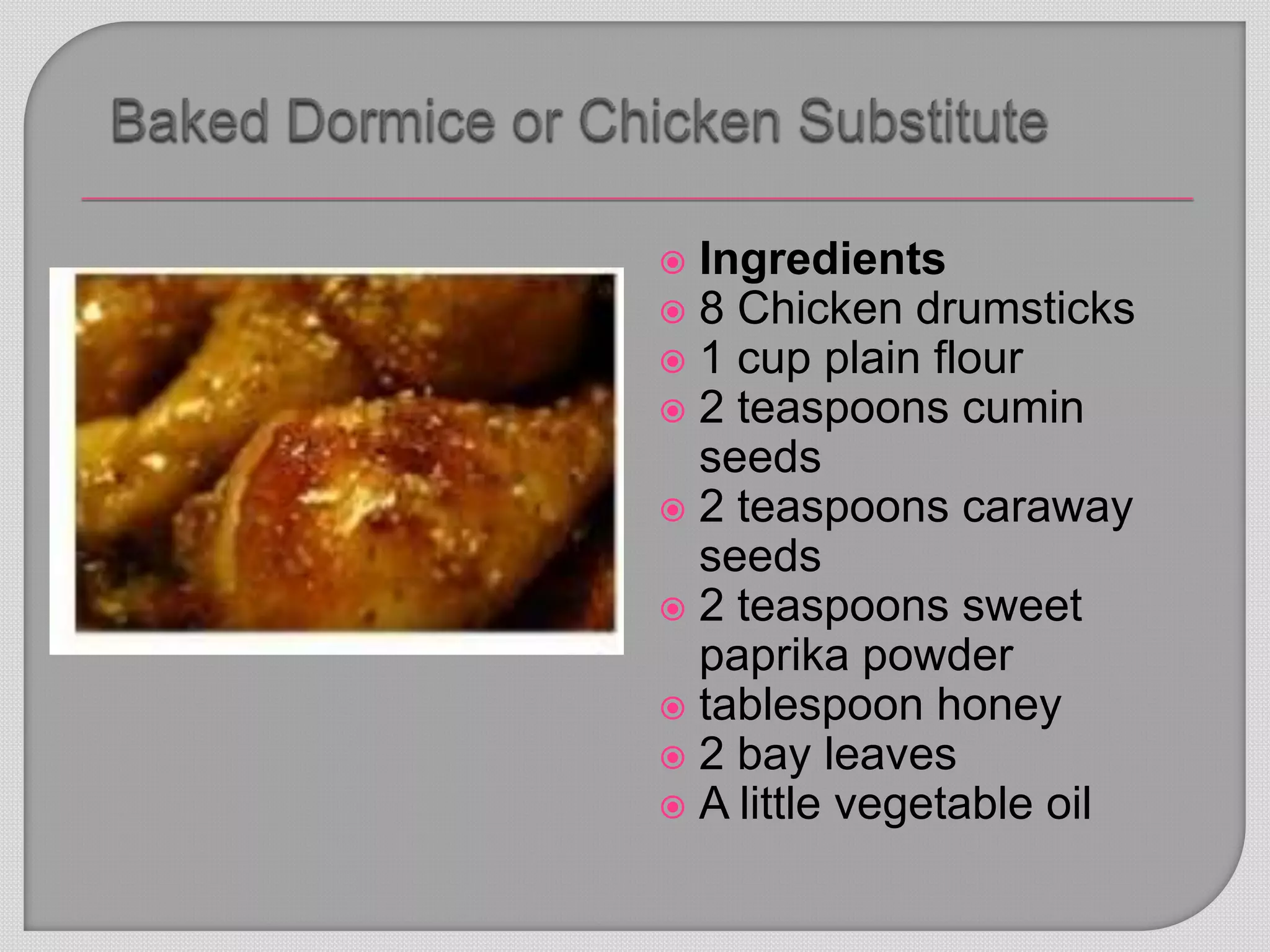 Ancient roman recipes1 | PPT