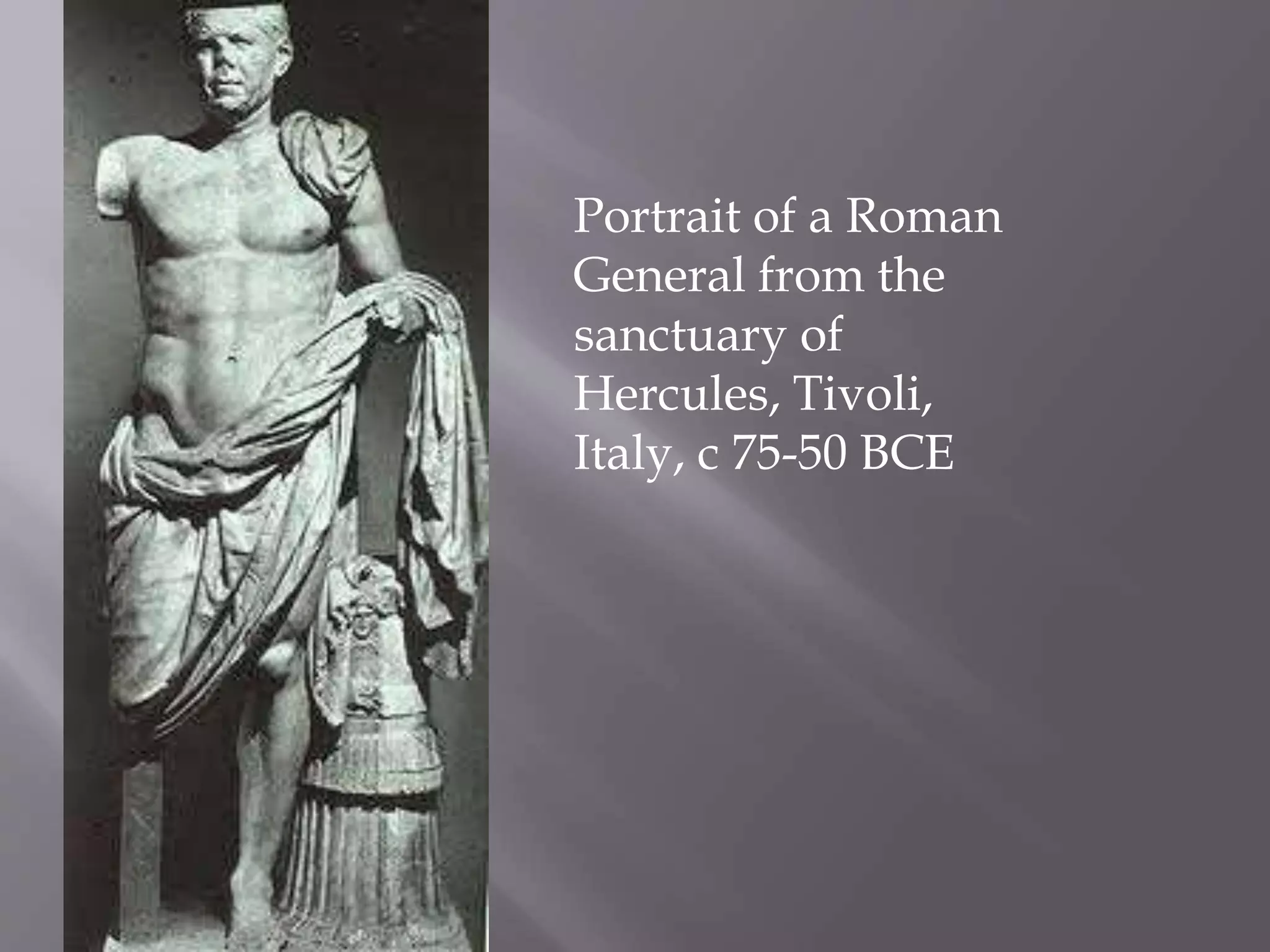 Ancient Roman sculptures | PPTX