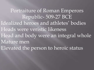 Ancient Roman sculptures | PPTX