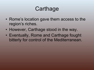 Ch. 6.1--Ancient Rome | PPT