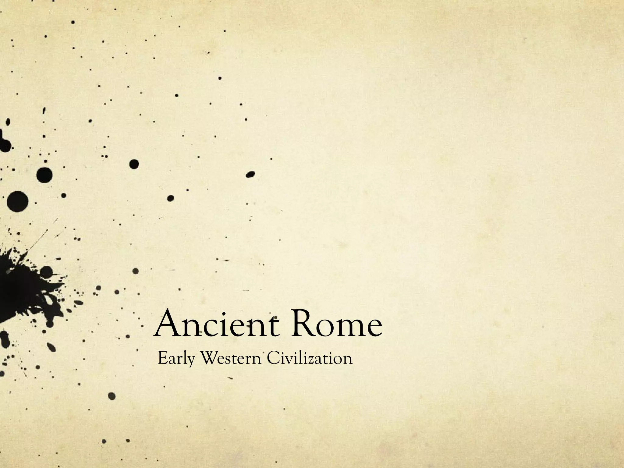 Ancient rome | PPT