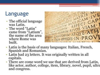 Schools in ancient Rome | PPTX