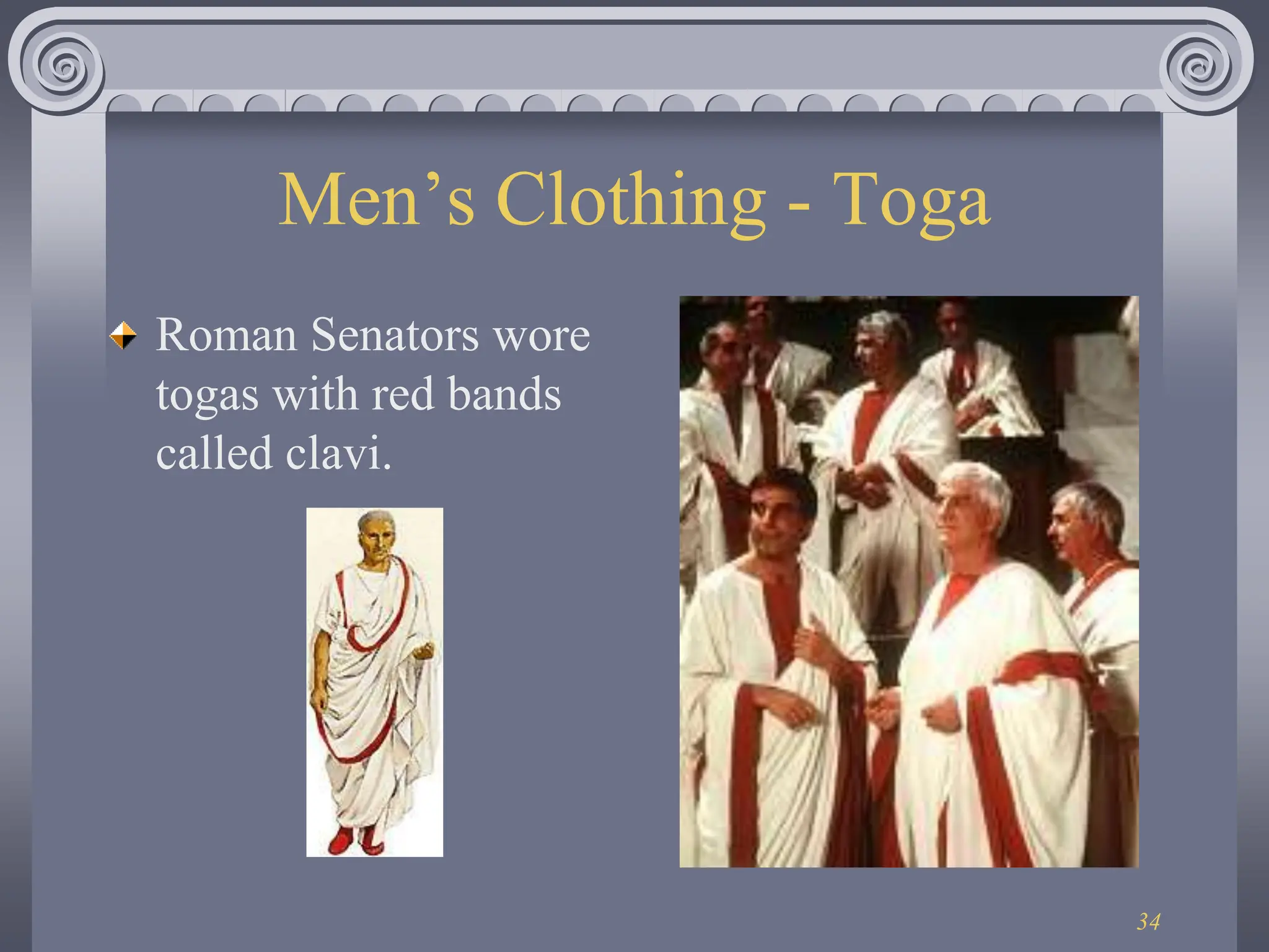 Clothing & Fashion in Ancient Rome | PPT | Women\'s Outerwear | Women ...
