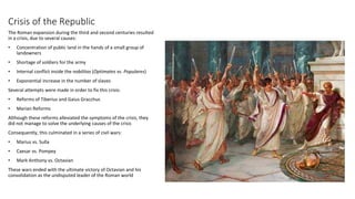 History Ancient Rome. Everything you want to know! | PPTX