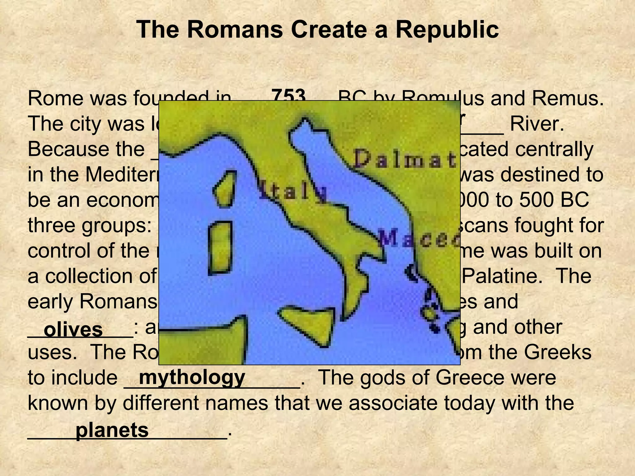 Ancient rome 2007 | PPT