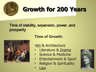 The Rise of the Ancient Roman Empire | PPT