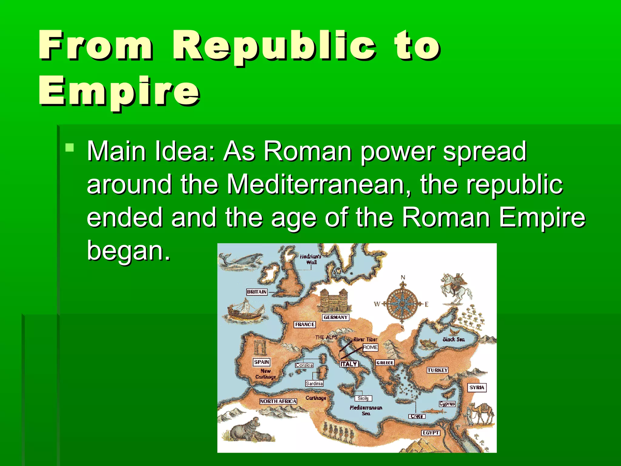 Ancient Rome and the Rise of Christianity ppt | PPT | Geography | Science