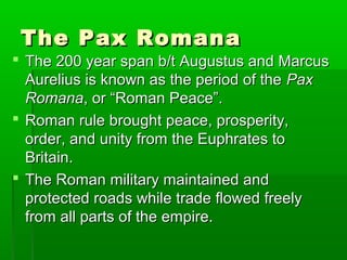 Ancient Rome and the Rise of Christianity ppt | PPT | Geography | Science