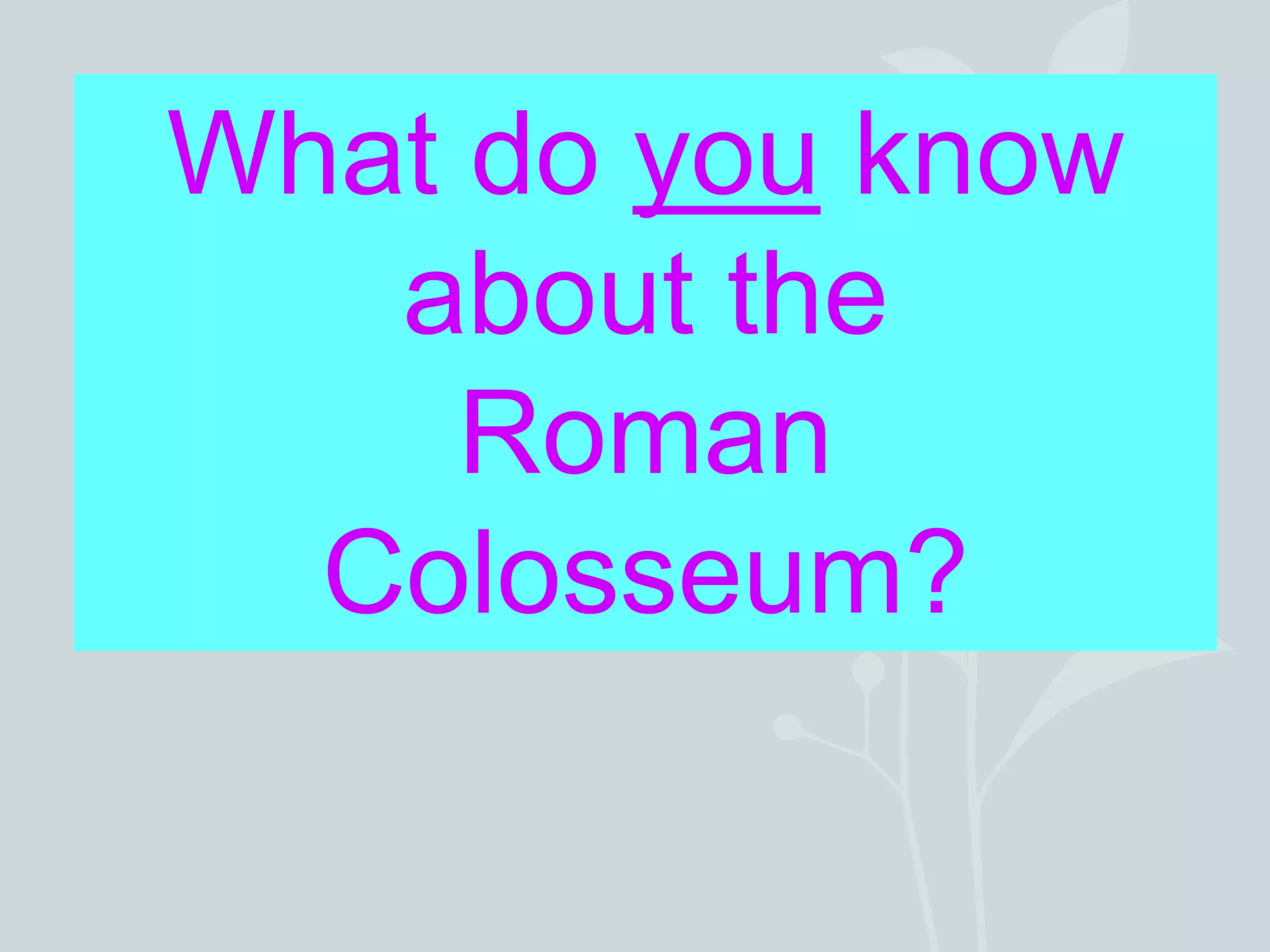 Ancient rome powerpoint | PPTX