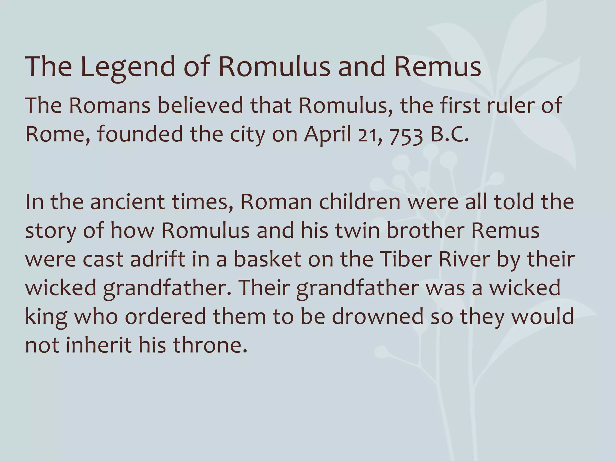 Ancient rome powerpoint | PPTX