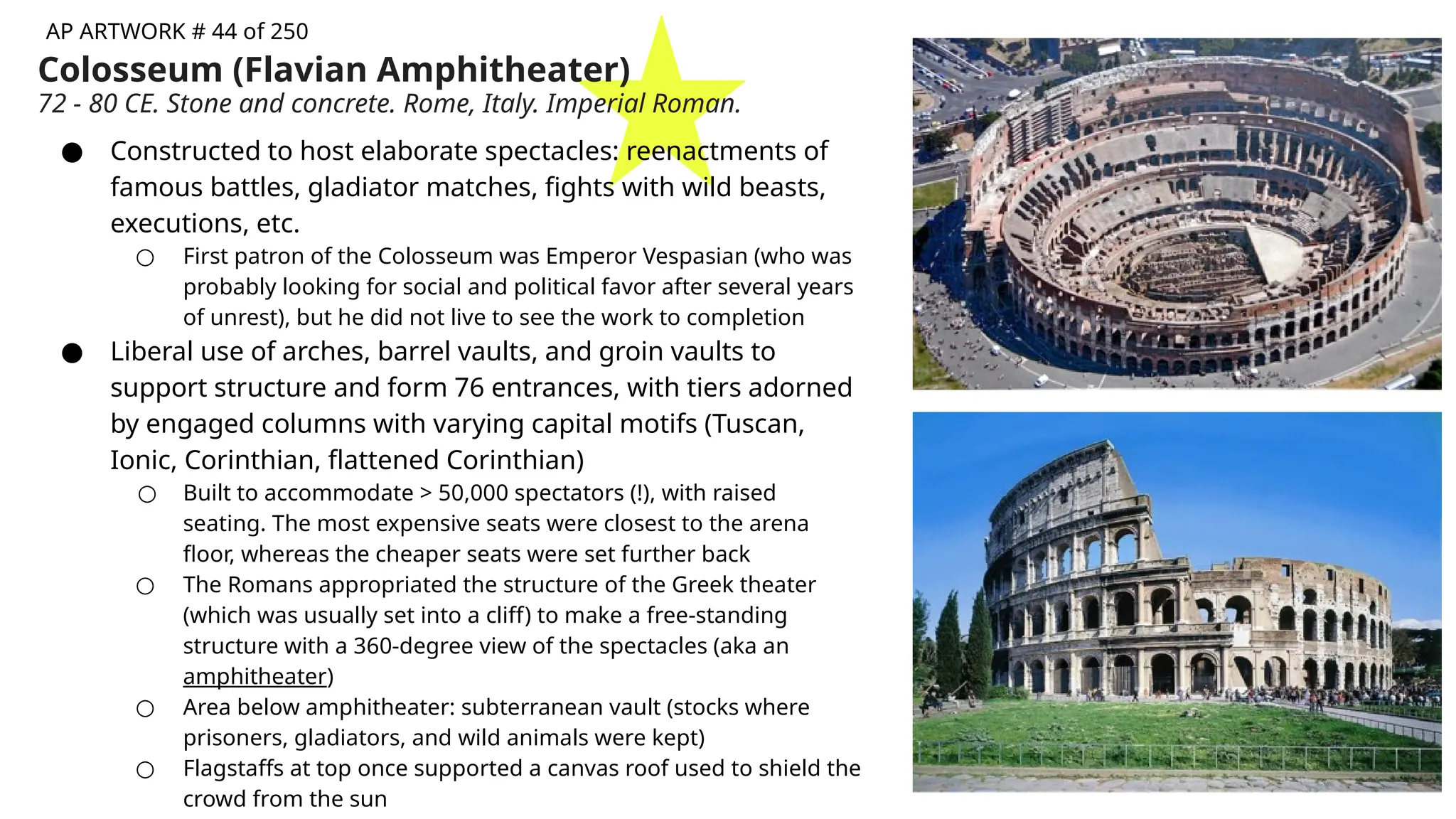 AP Art History Ancient Rome Presentation | PPTX