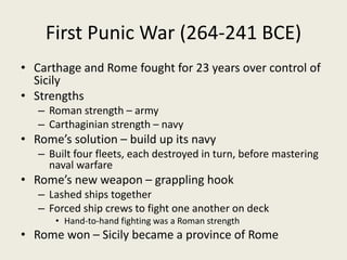 Ancient rome punic wars | PPT