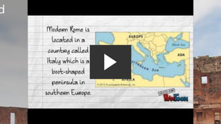 Ancient Rome Lecture | PPT