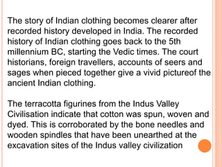 Ancient sarees slideshare | PPTX
