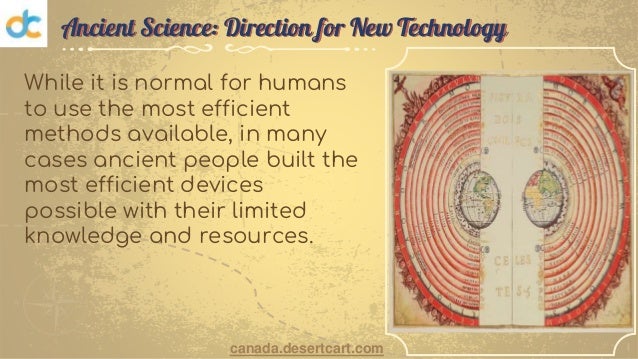 Ancient Science: Direction For New Technology? | PPTX