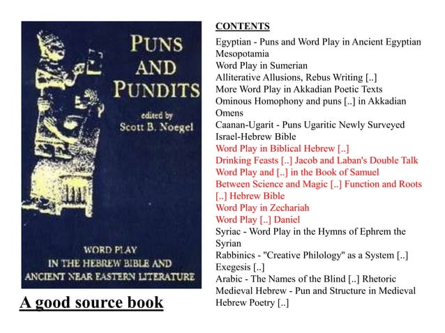 Ancient secret codes and wordplay in the bible | PPT