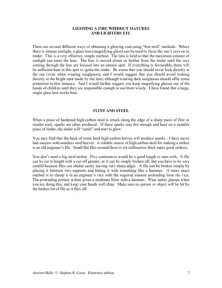 Ancient skills prepper | PDF