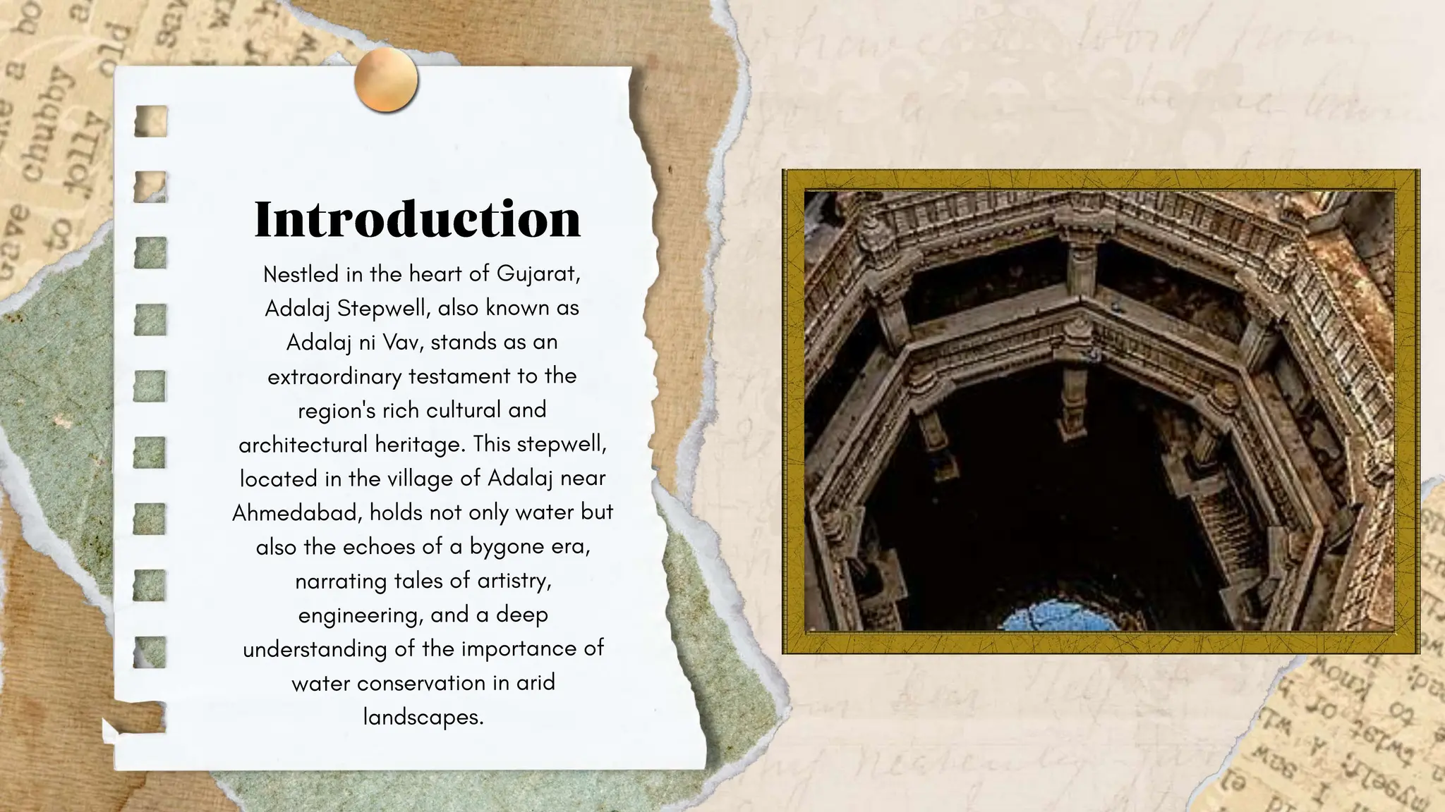 Ancient Structure Adalaj Stepwell for chemistry.pptx
