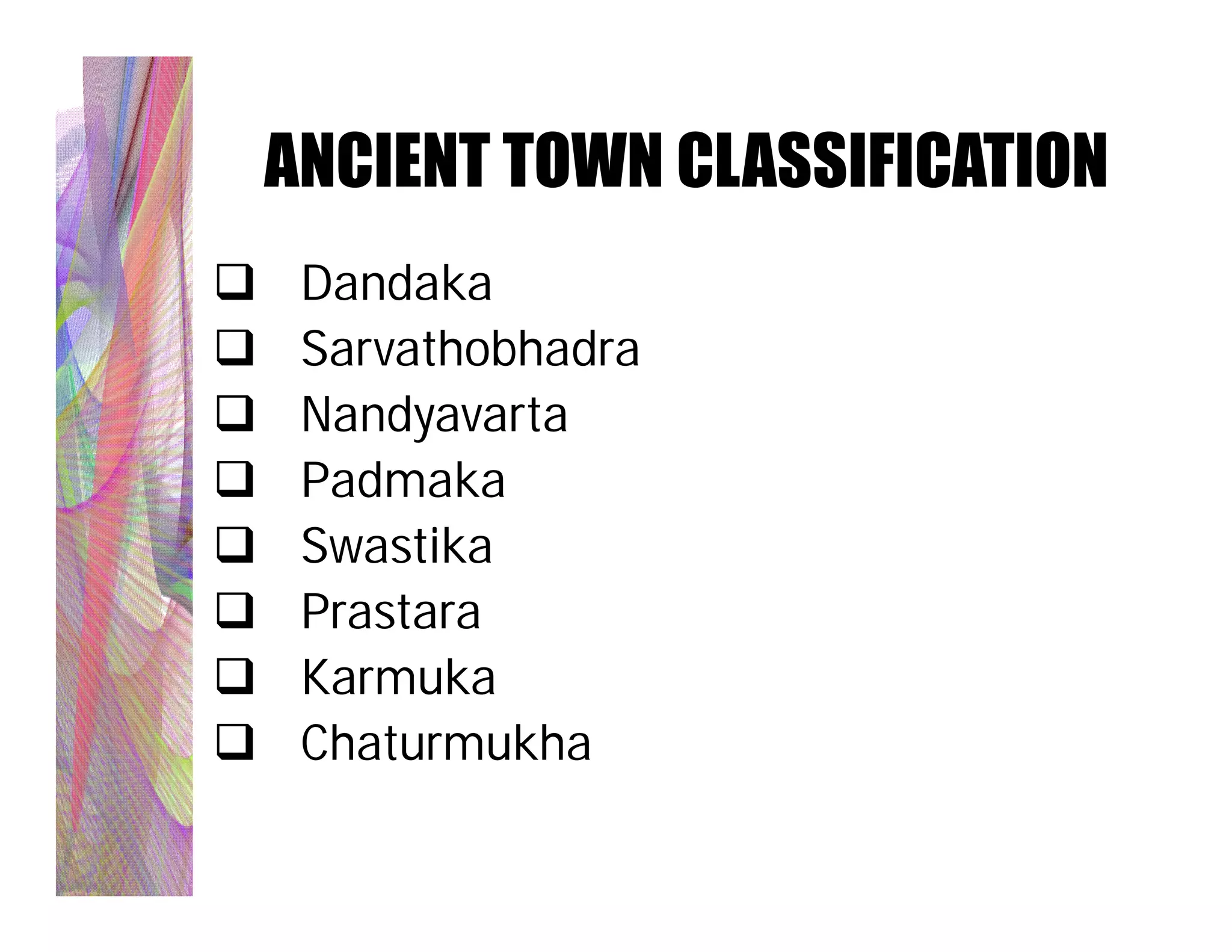 Ancient system of town planning in india | PDF