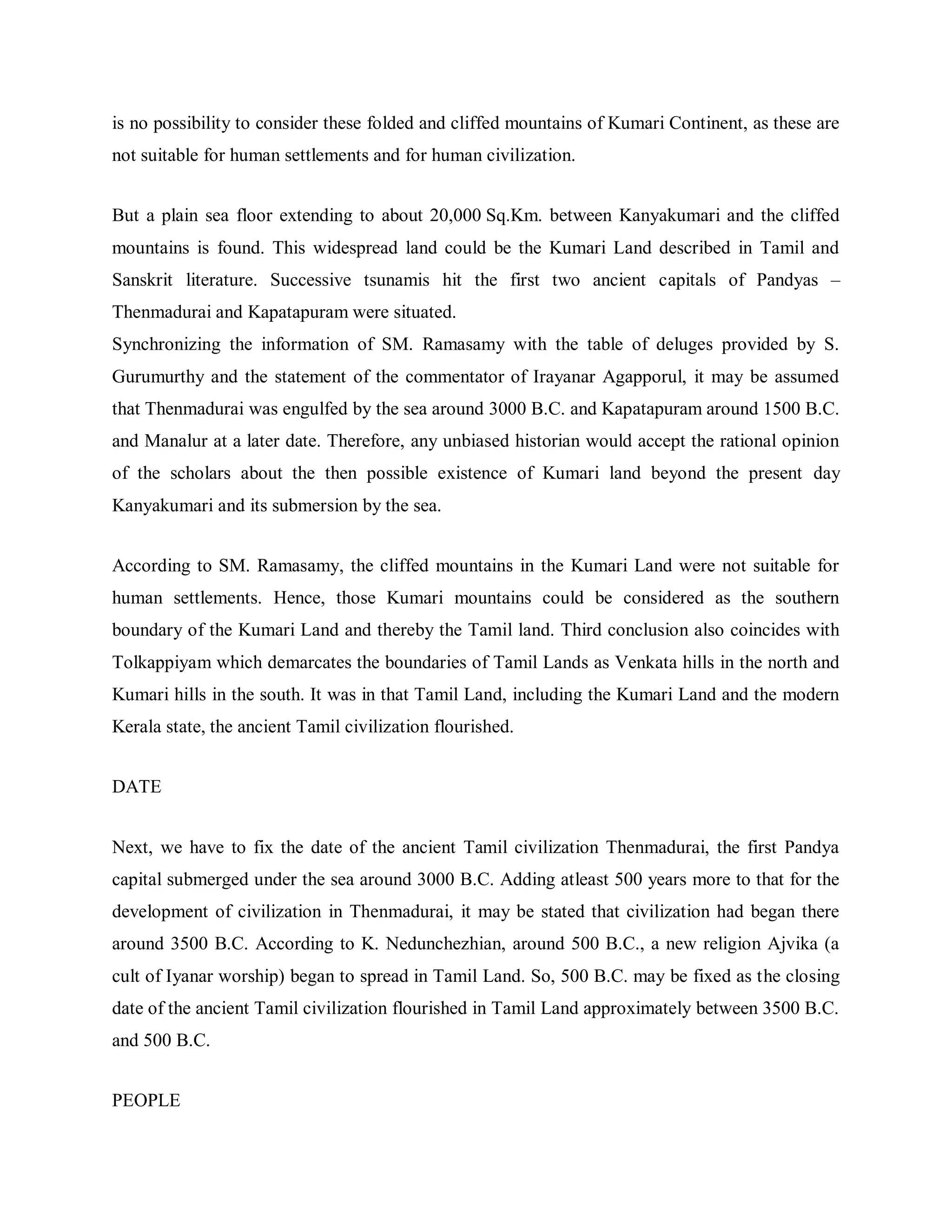 Ancient tamil civilization | PDF