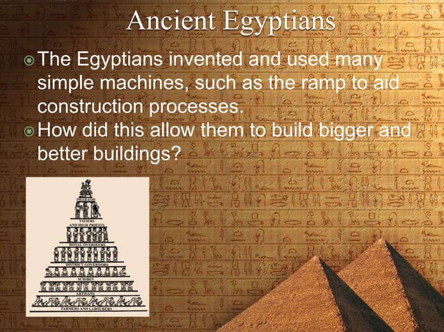 Ancient technology in world history | PPTX | Science