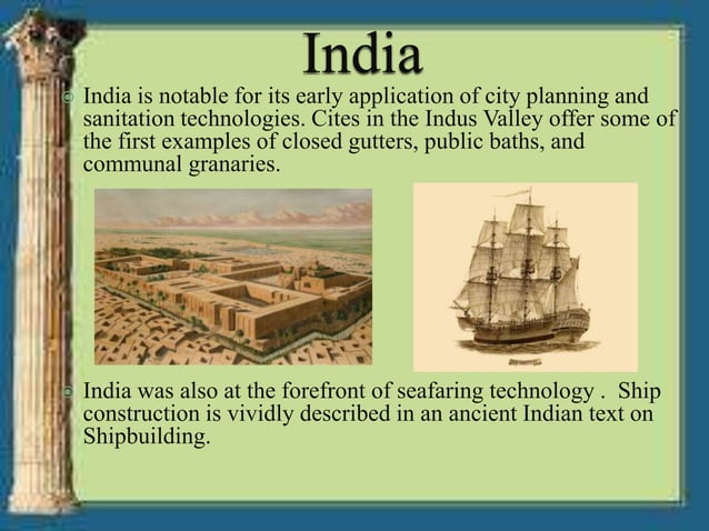 Ancient technology in world history | PPTX | Science