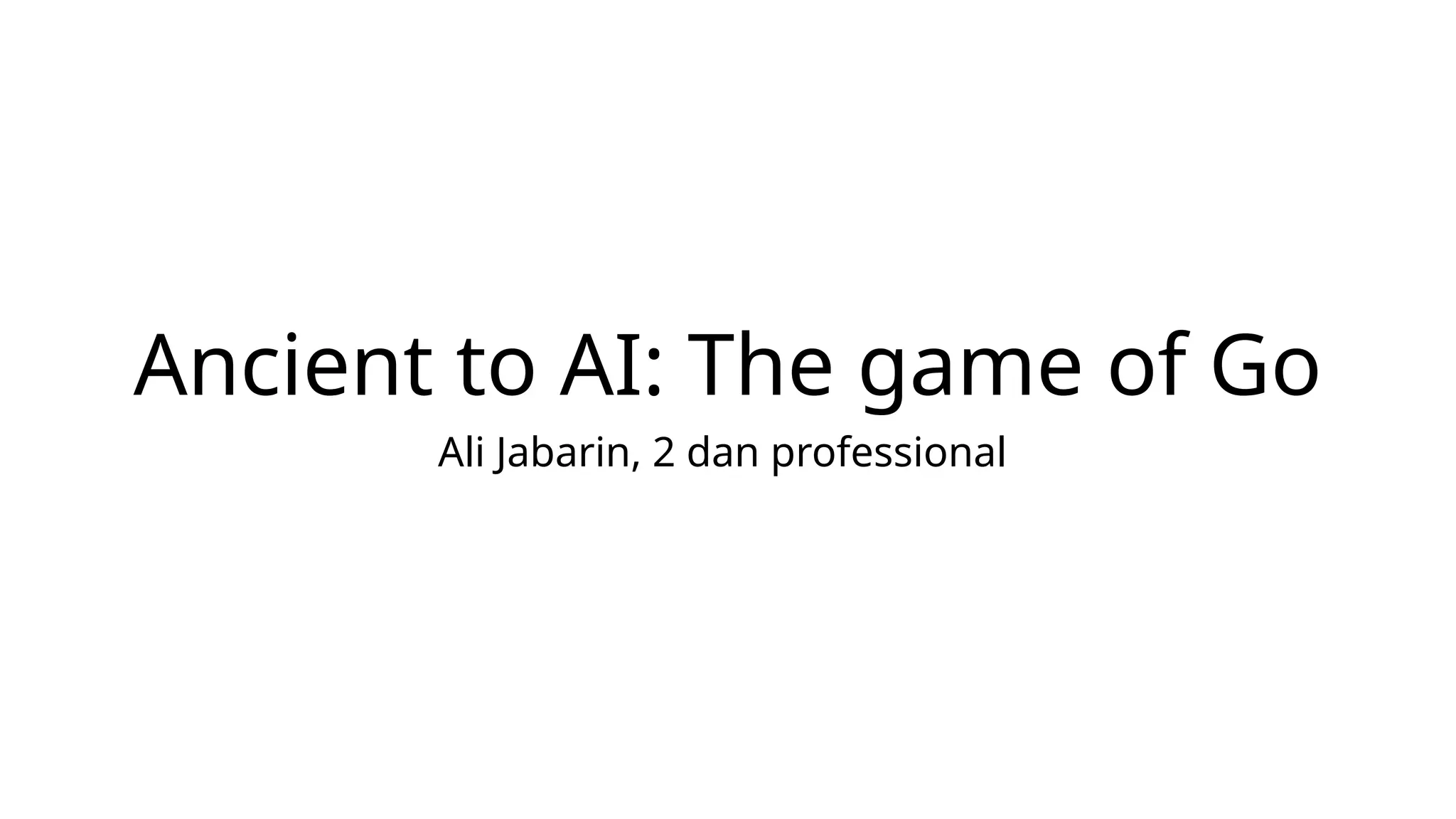 Ancient To AI Ali Jabarin 2dan professional.pptx