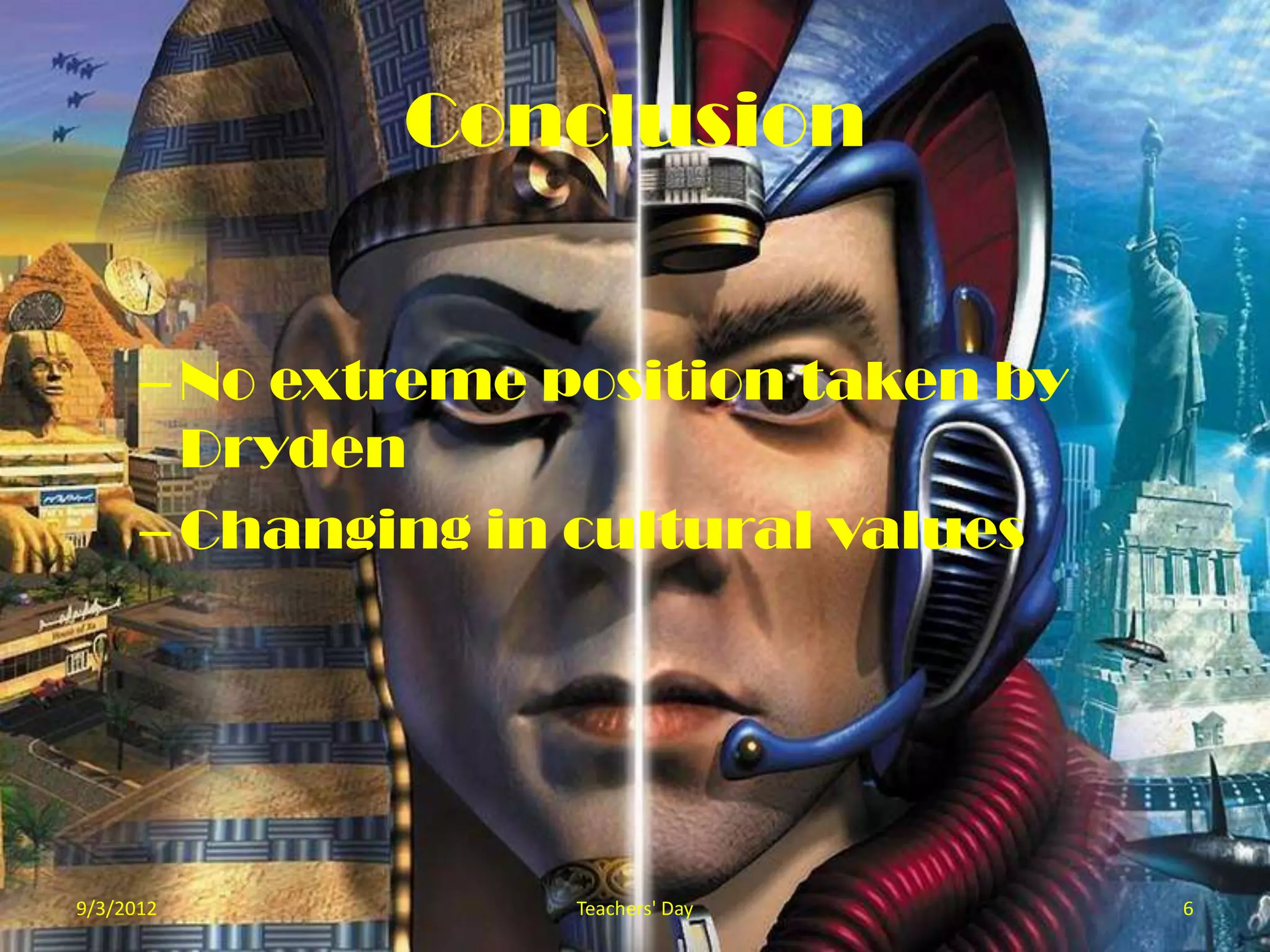 Ancient versus modern | PPTX