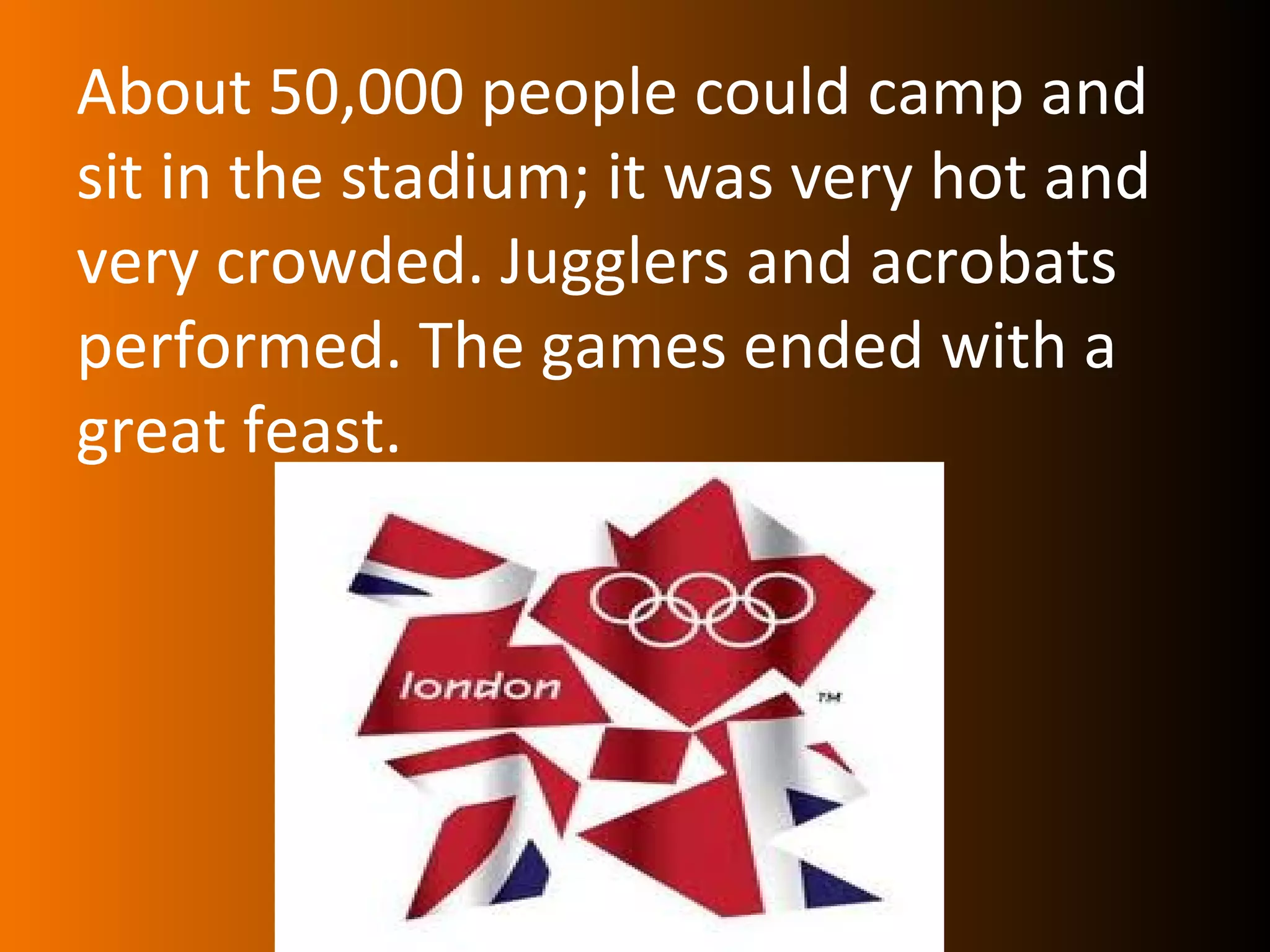 Ancient versus modern olympic gamest | PPT