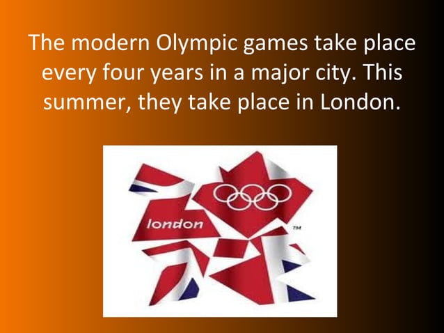 Ancient versus modern olympic gamest | PPT | Summer Olympic Sports ...