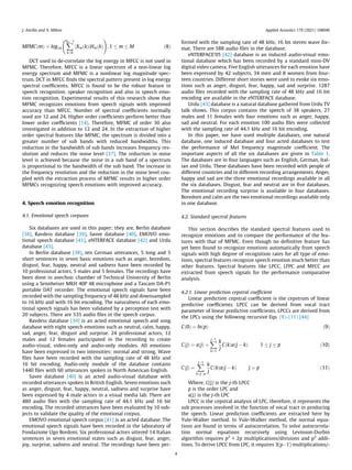 Improved speech emotion recognition with Mel frequency magnitude coefficient | PDF