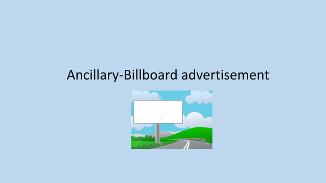Ancillaries | PPT