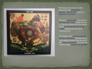 Ancillary Research - Album Covers | PPTX | Album-oriented Rock | Rock Music