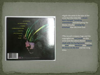 Ancillary Research - Album Covers | PPTX | Album-oriented Rock | Rock Music