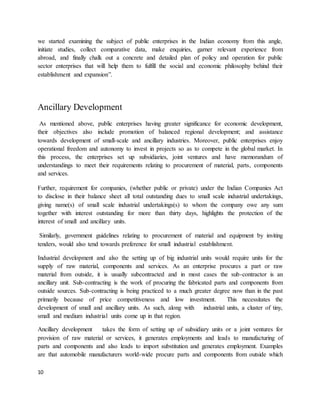 Ancillary development and role of ps us in india | DOCX | Business ...