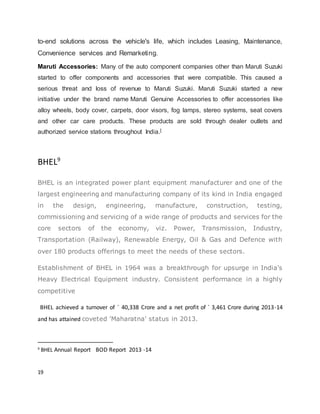 Ancillary development and role of ps us in india | DOCX | Business ...